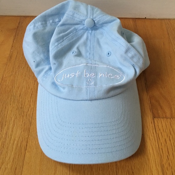Accessories | Just Be Nice Baby Blue Baseball Hat | Poshmark